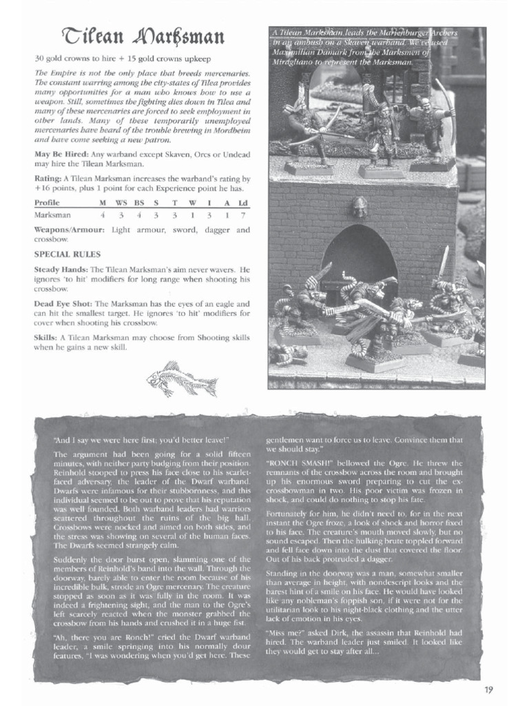 Tilean Marksman | PDF