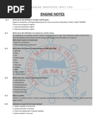 Engine Room Log Book Writing Procedures | PDF | Turbocharger | Lubricant