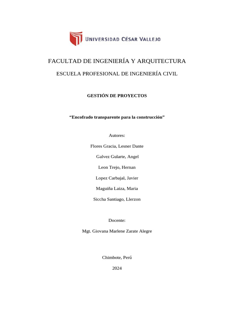 Informe Proyecto | PDF