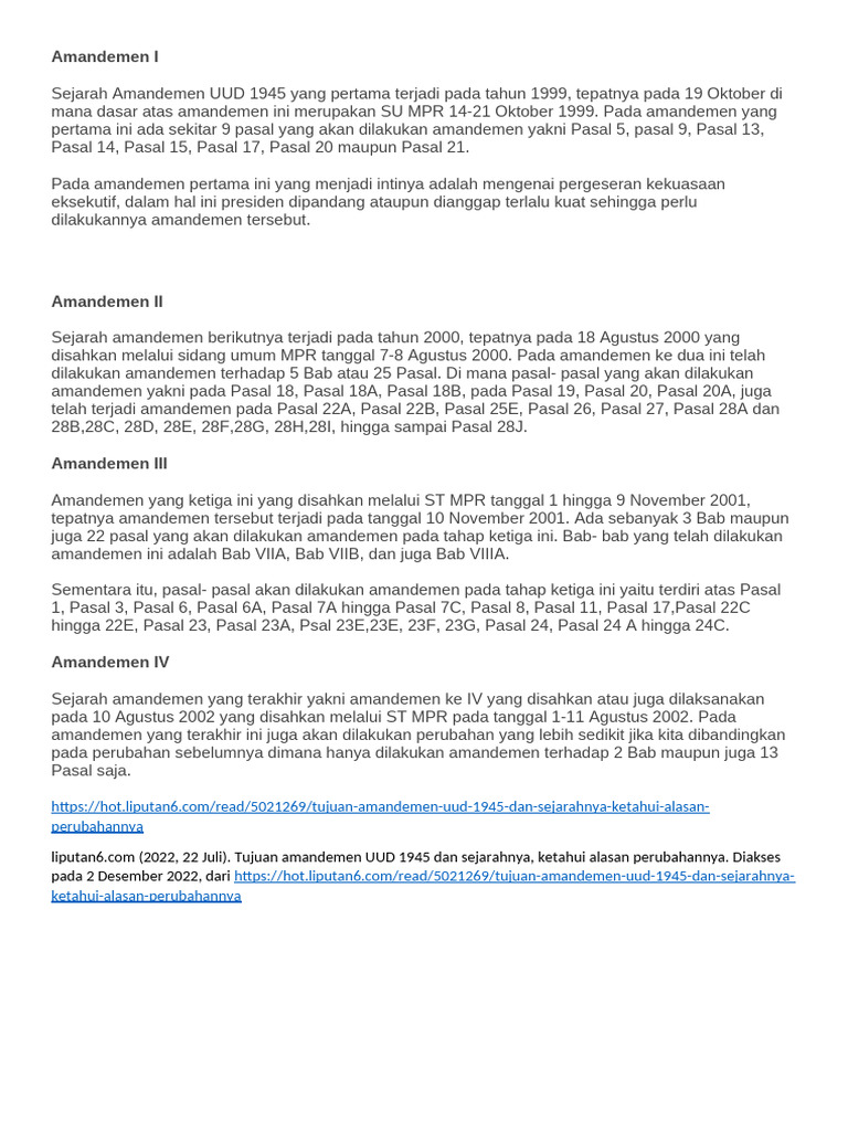 Kerangka Makalah PKN | PDF