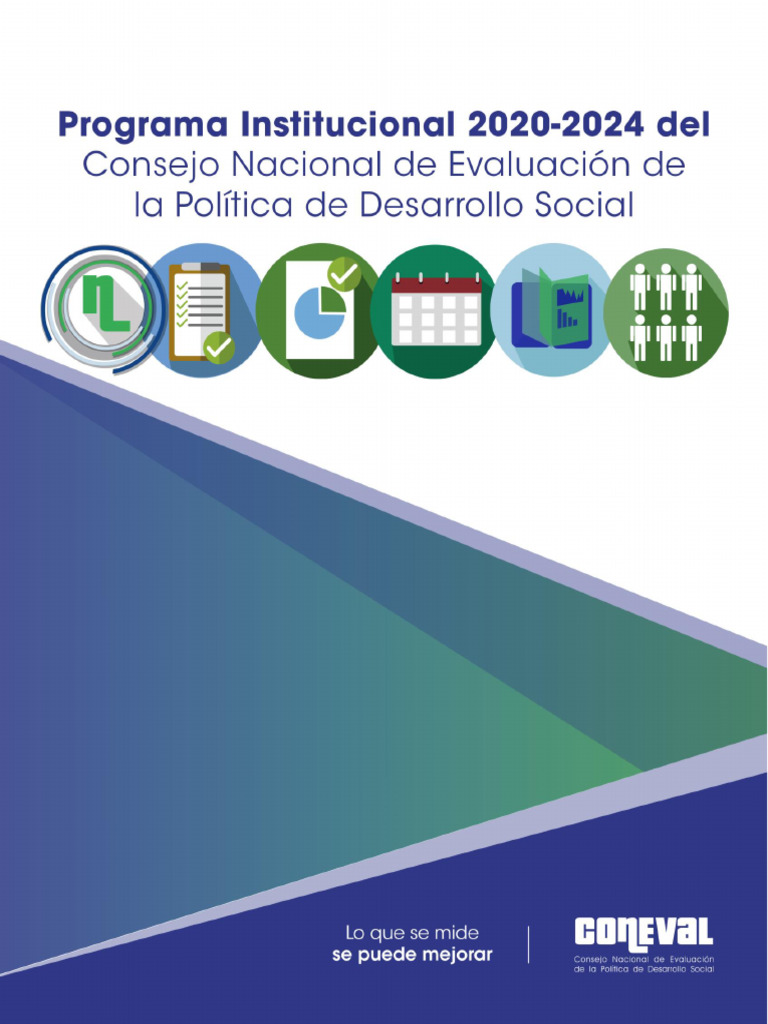 Programa Institucional 2020_2024 CONEVAL | PDF