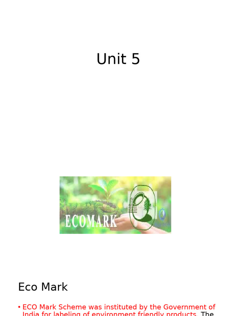 Eco Mark | PDF