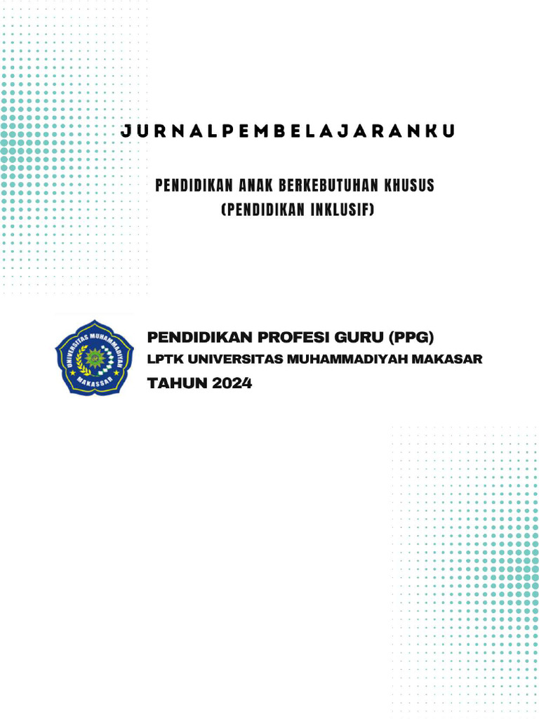 Jurnal Pembelajaranku Pendidikan Inklusif - Rawat | PDF