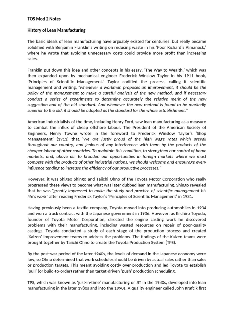TOS Mod 3 Notes | PDF