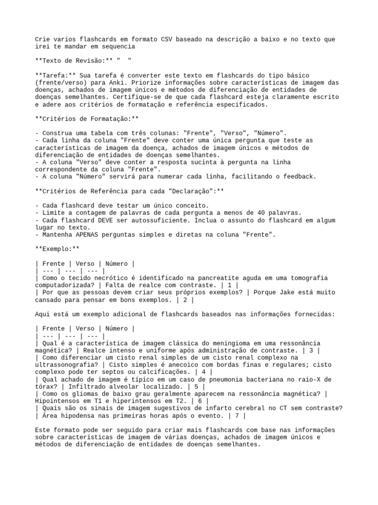 Basic (Front Back) Note Type Prompt | PDF