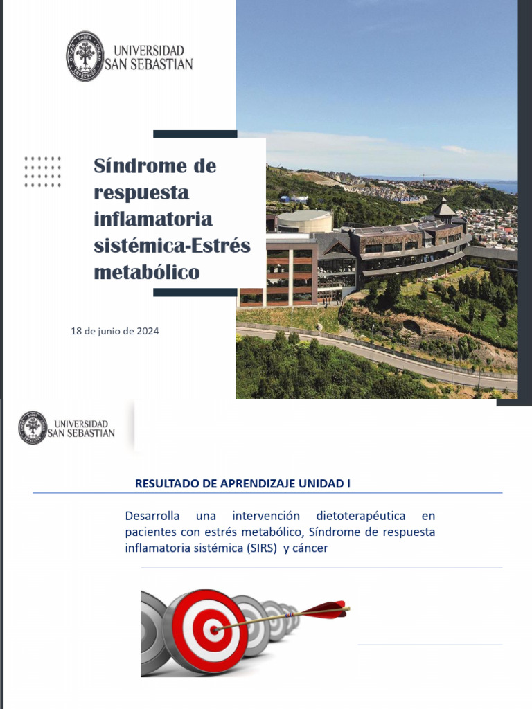 Clase 23 - SIRS-Estrés Metabólico | PDF