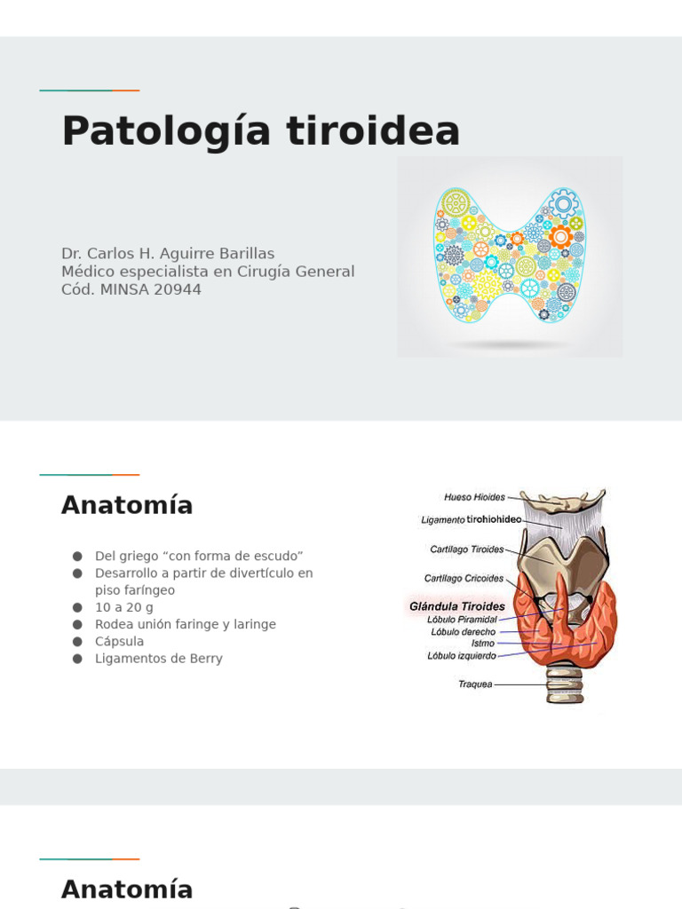 Patología Tiroidea | PDF