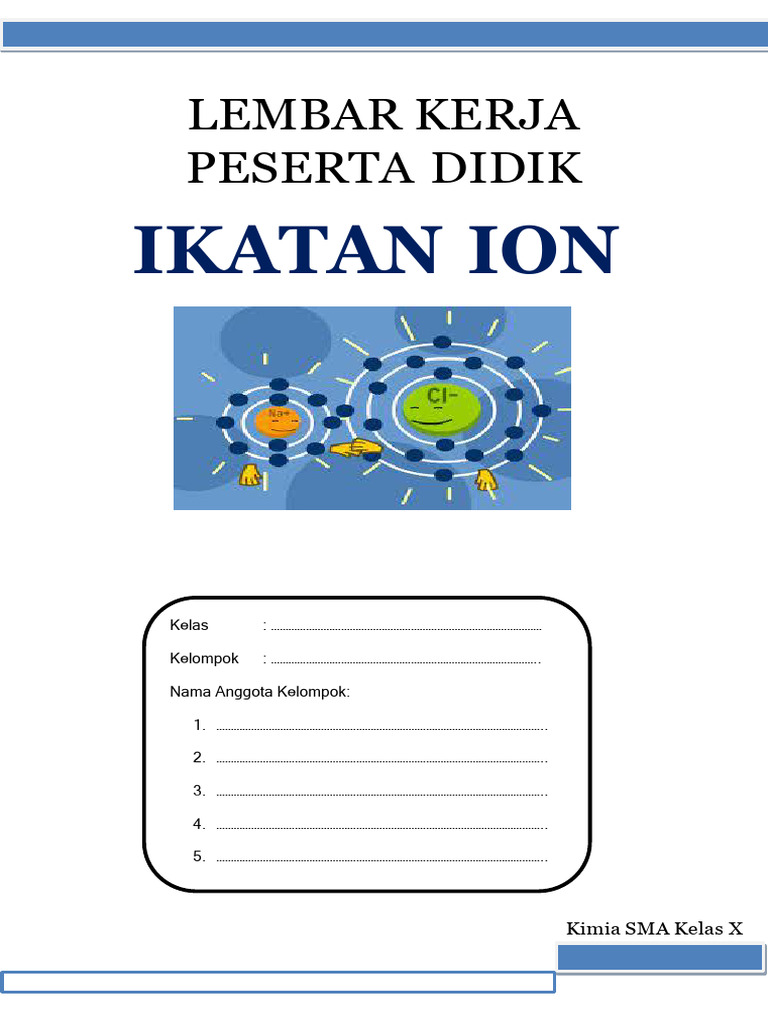 LKPD Ikatan Ion | PDF