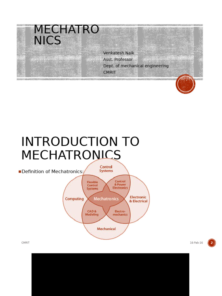 Mechatronics Unit 1&2 - VN | PDF