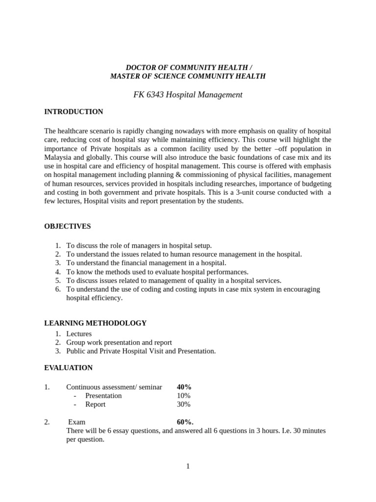 2019FK 6343 HospMx | PDF