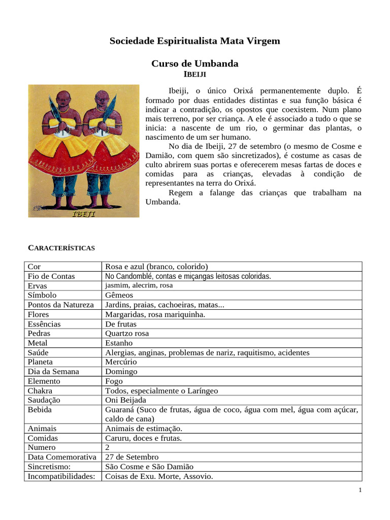 Ibeji | PDF