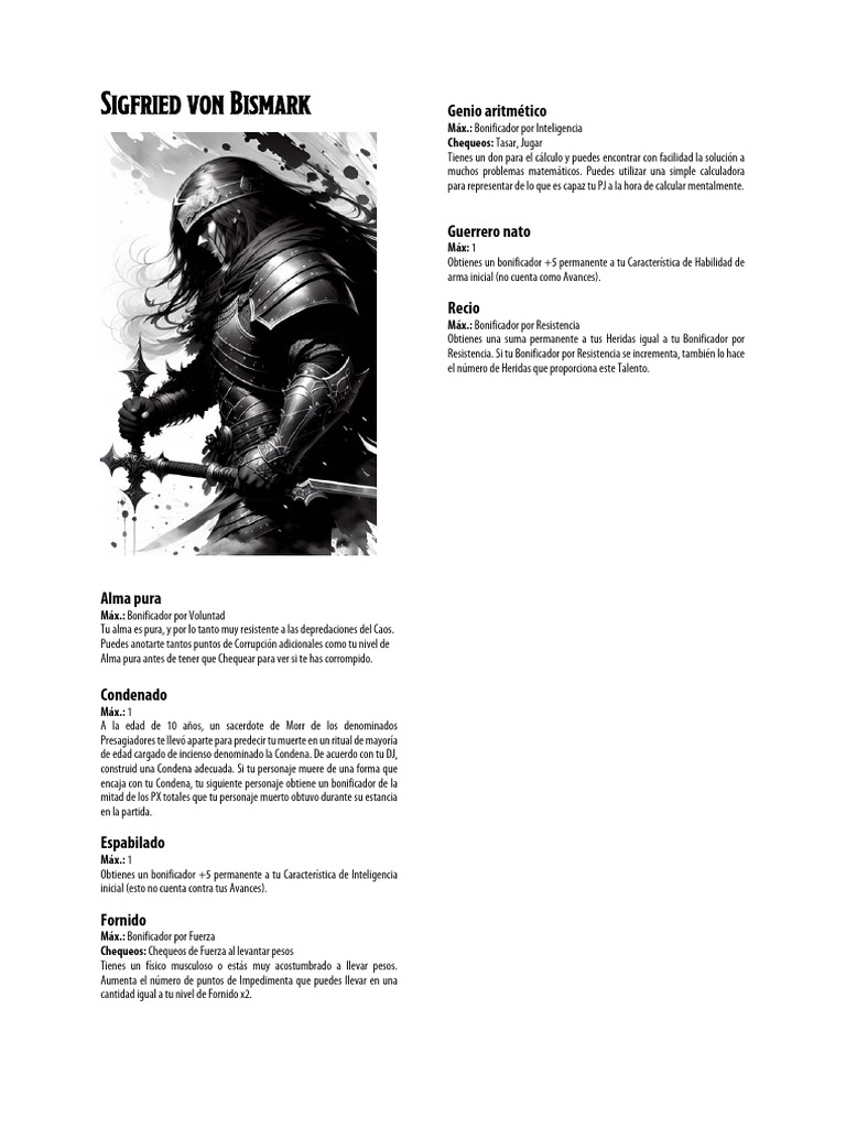 Sigfried Talentos | PDF
