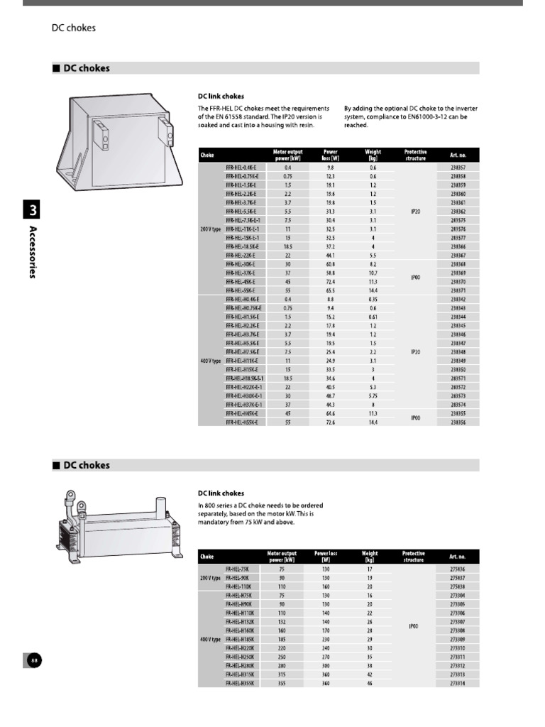DC Choke Mitsubishi | PDF