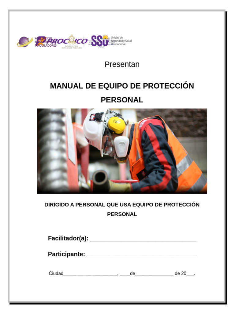 Manual-EPP 2015 Operarios | PDF