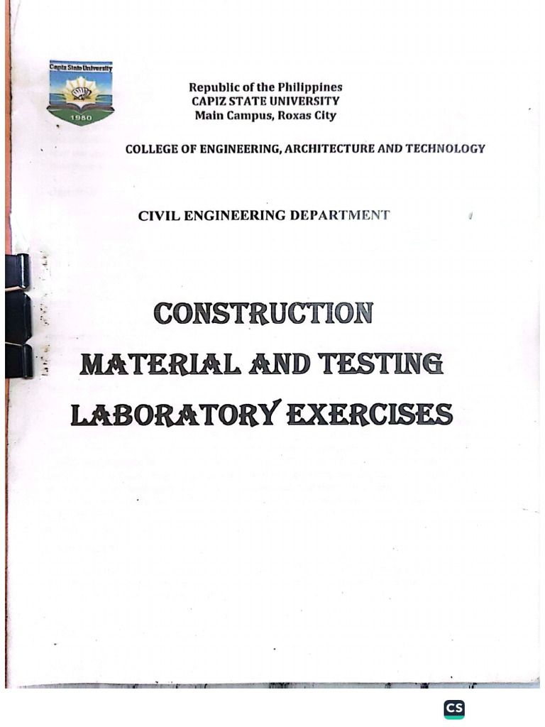 Construction Materials and Testing | PDF