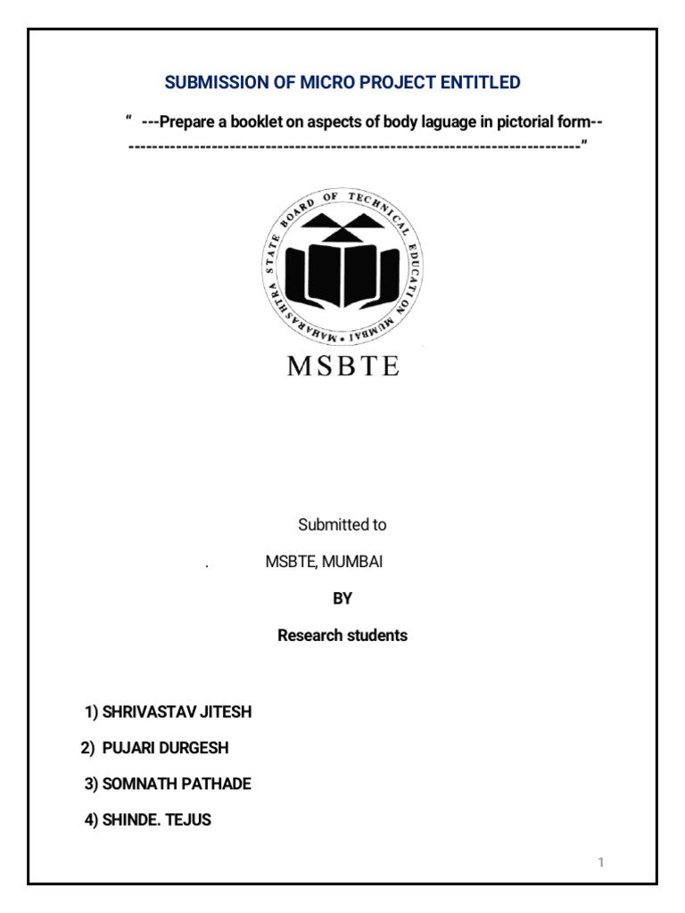 Microproject 22-23 | PDF