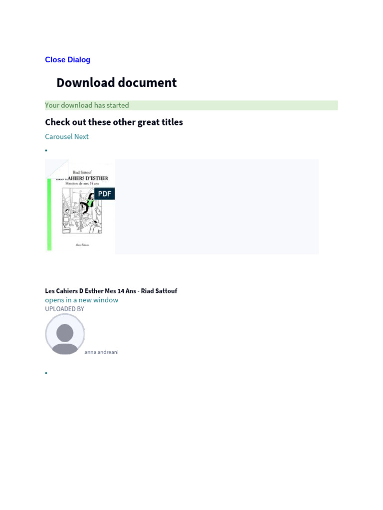 Document: Check Out These Other Great Titles | PDF
