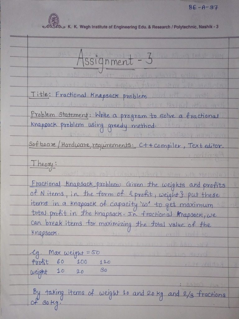 LP3 Assignment | PDF