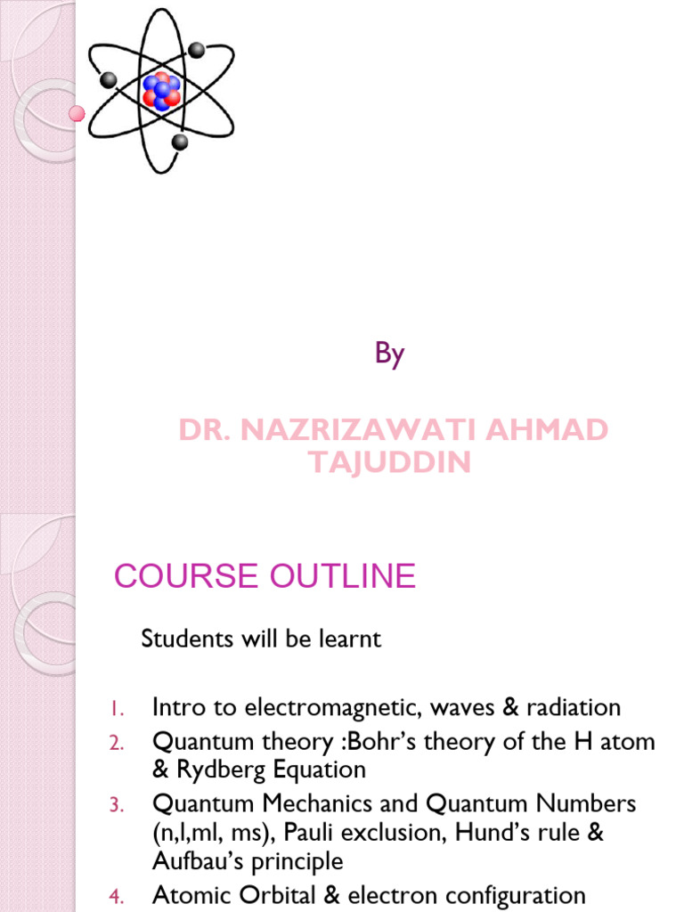 Chapter 3 Atomic Structure Pdf