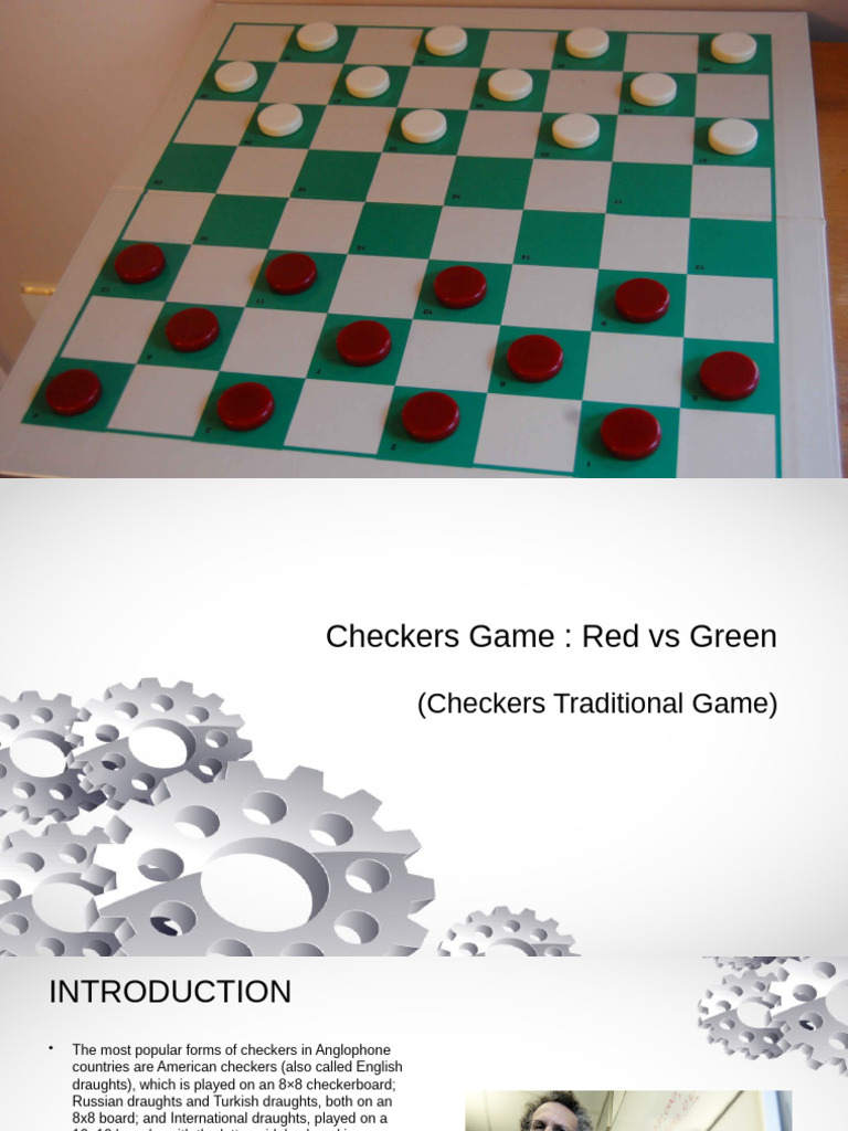 Checkers Game GROUP 4 | PDF