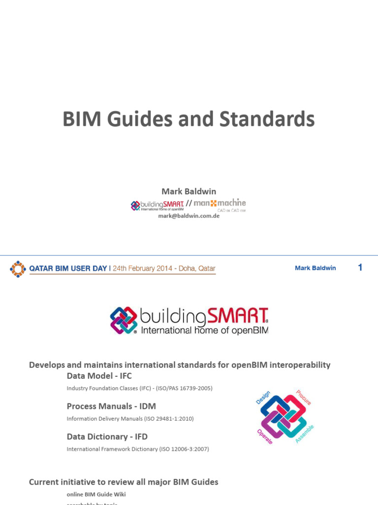 4th BUD - BIM Guides Standards - 2014 02 24 - Mark Baldwin | PDF ...