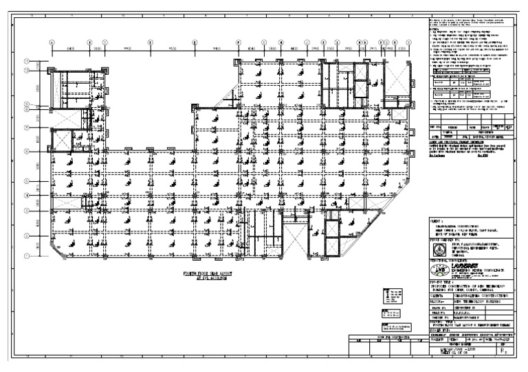 P - 491 - 2008 - Fourth Floor Slab Layout & Reinforcement Details SH 2 ...