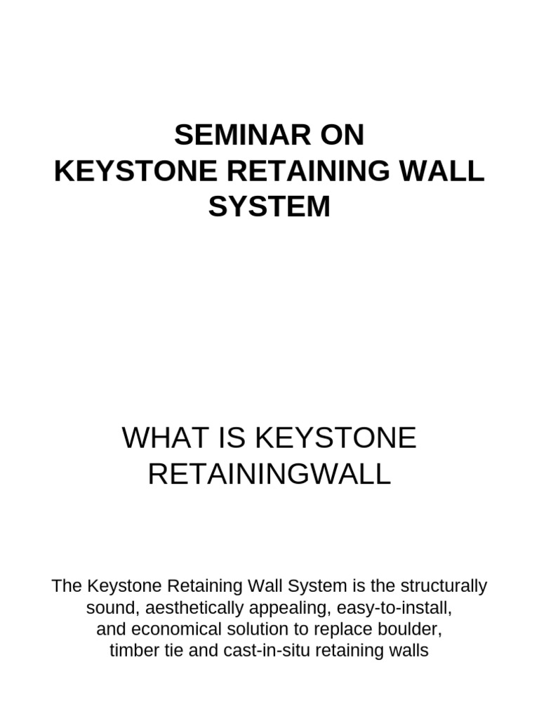 On Keystone | PDF