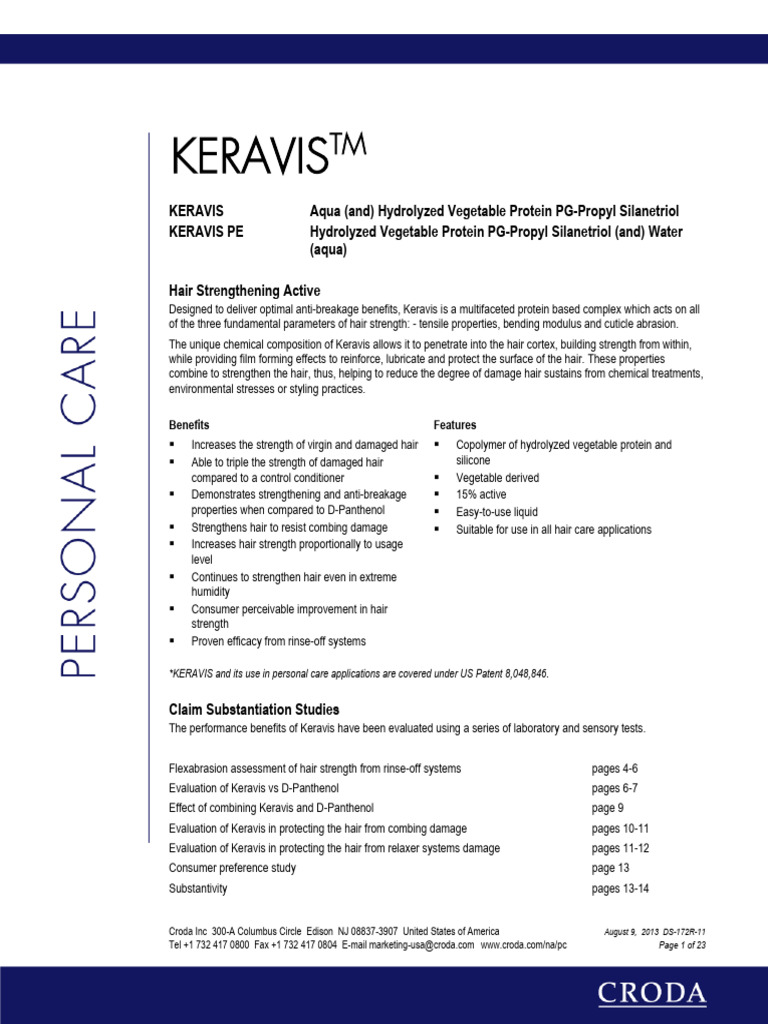 Keravis - Pe TDS Brochure | PDF