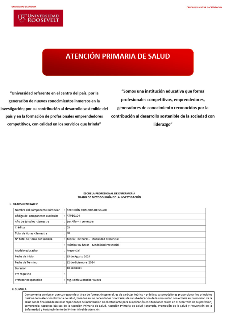 Sílabo 2024 Ii. | PDF