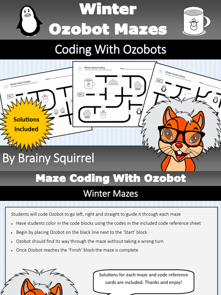 Coding With Ozobots: Solutions Included | PDF