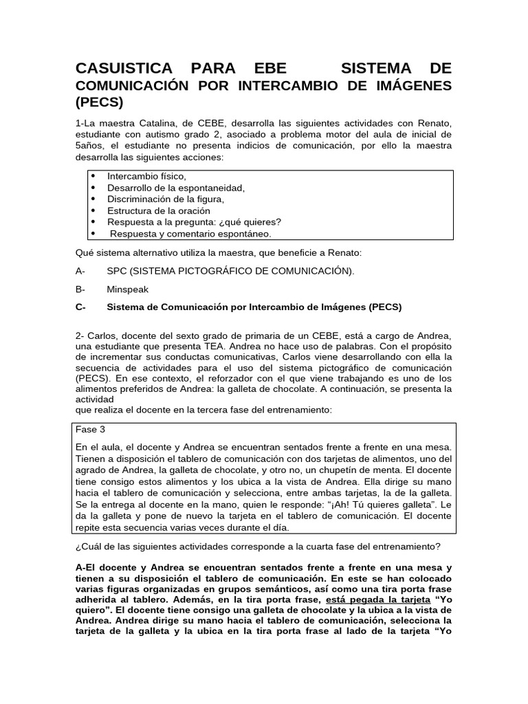 Casuistica Pecs | PDF