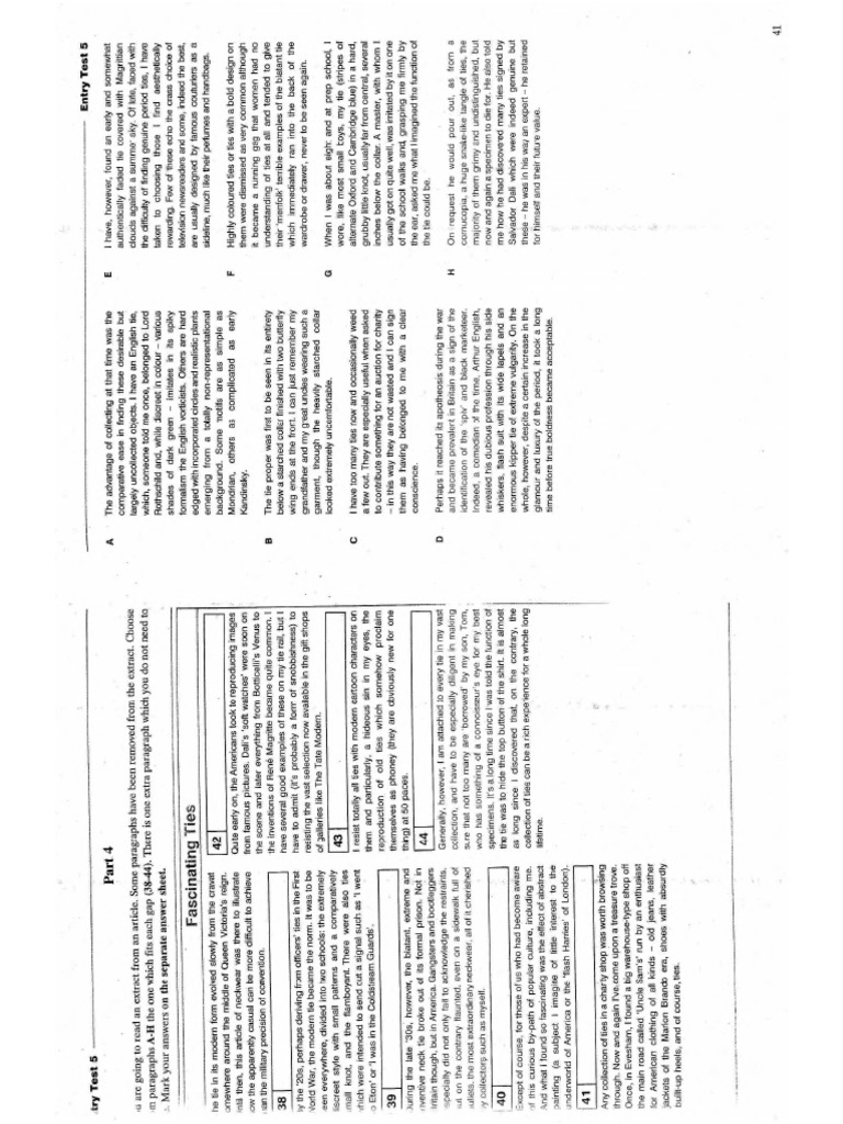 29 Fascinating Ties | PDF