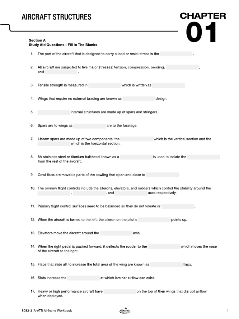 Aircraft Structures | PDF