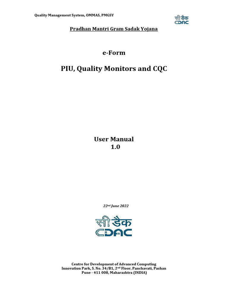 Eform User Manual | PDF | System Software | Computing