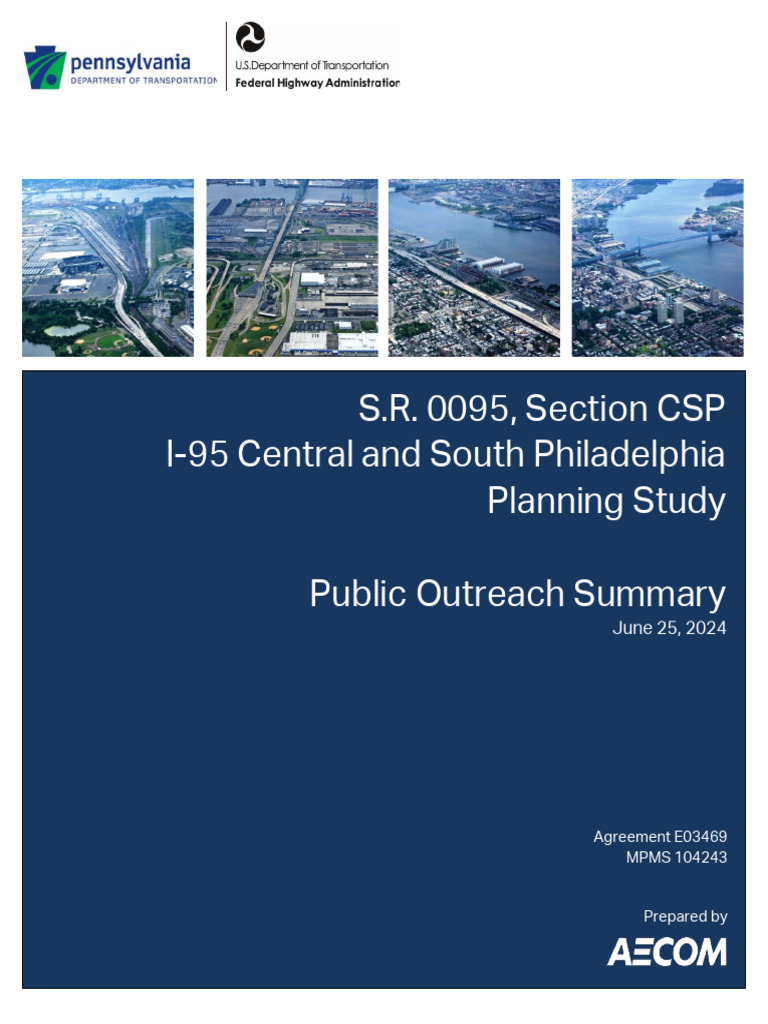 I95 CSP Outreach Summary Memo | PDF | Highway | Traffic