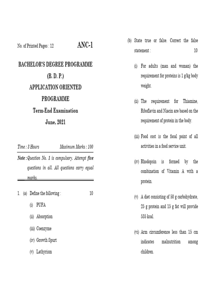 Anc 1 Pyqp J21 | PDF