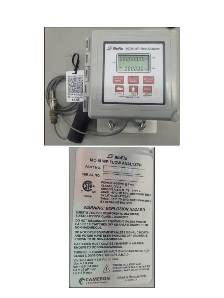 Mc-Iii WP Flow Analyzer | PDF