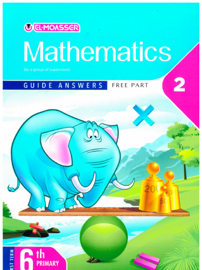 Math Elmouaser Gr6 - 1st - 2025 Answers | PDF