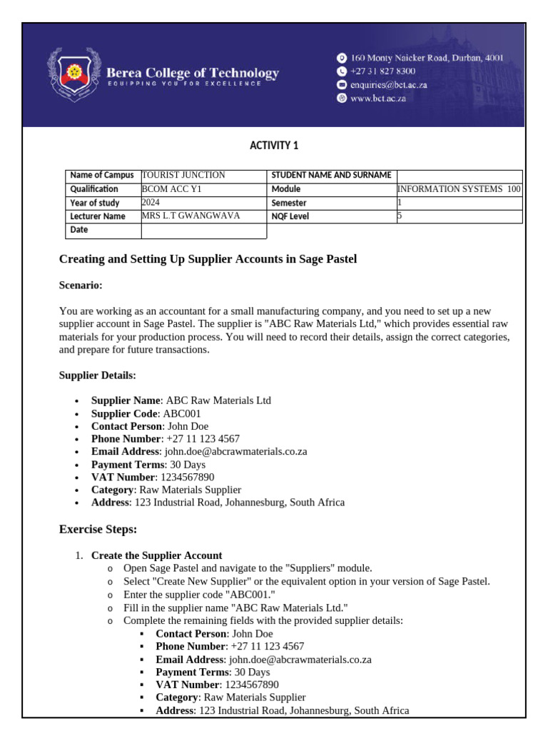 ACTIVITY 1 WEEK 3 | PDF