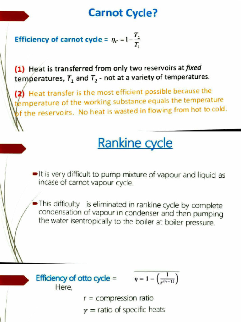 Carnot: Cycle? | PDF | Quantity | Engineering Thermodynamics