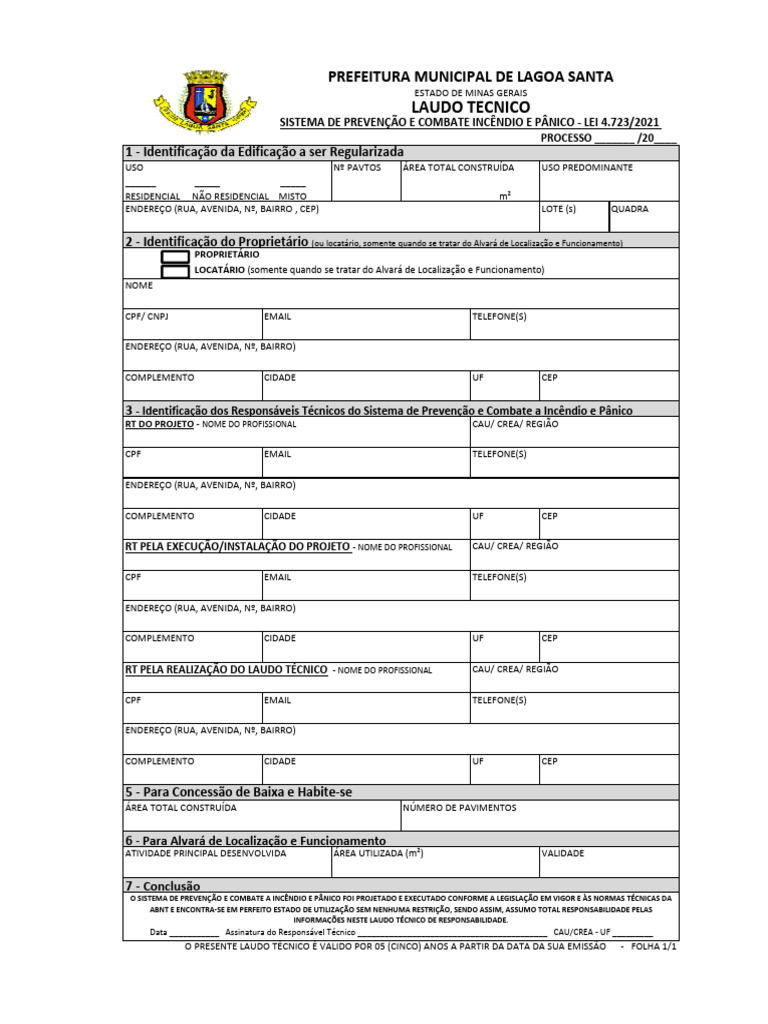 Laudo SPCIP ANISTIA 4723-2021 | PDF