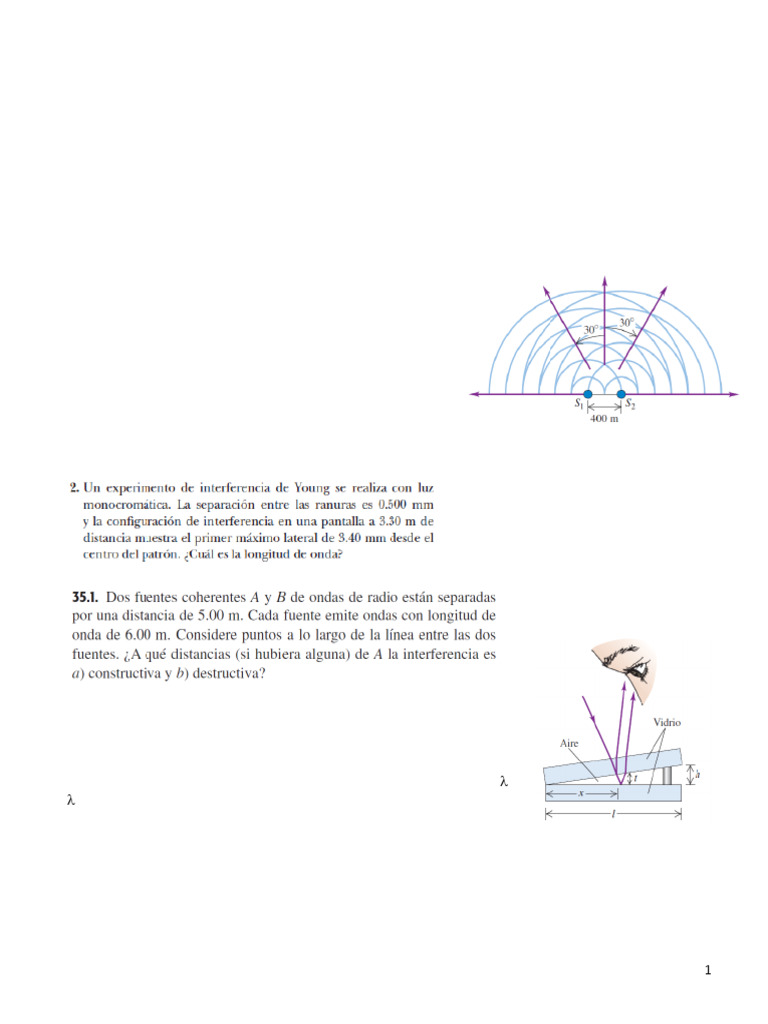 6 Pract-Probl. #6 Física General II | PDF | Ligero | Radio