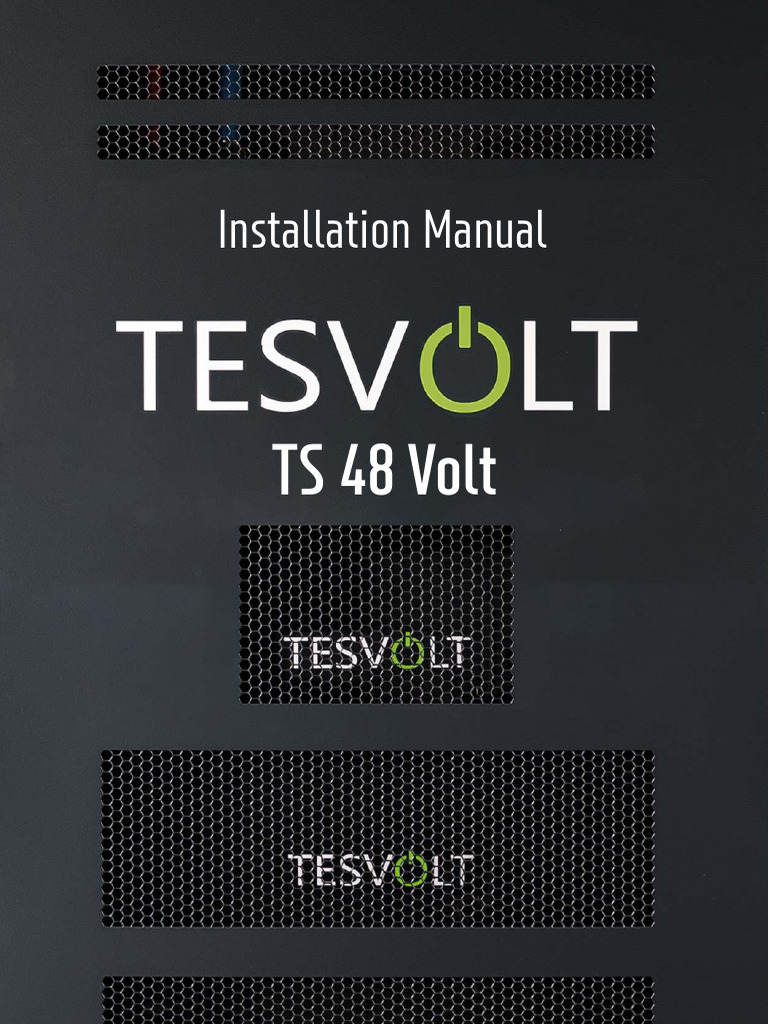 Installation Manual: TS 48 Volt | PDF