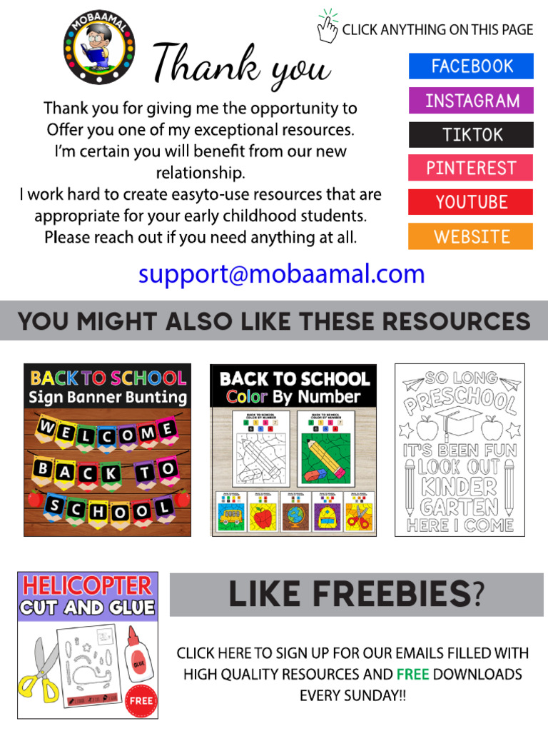 Thank You: Like Freebies? | PDF | World Wide Web | Internet & Web