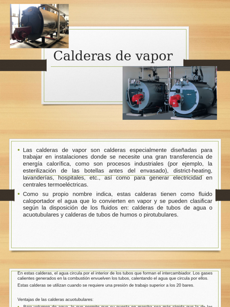 Ventajas y desventajas de calderas de vapor | PDF | Hogar, jardinería y ...