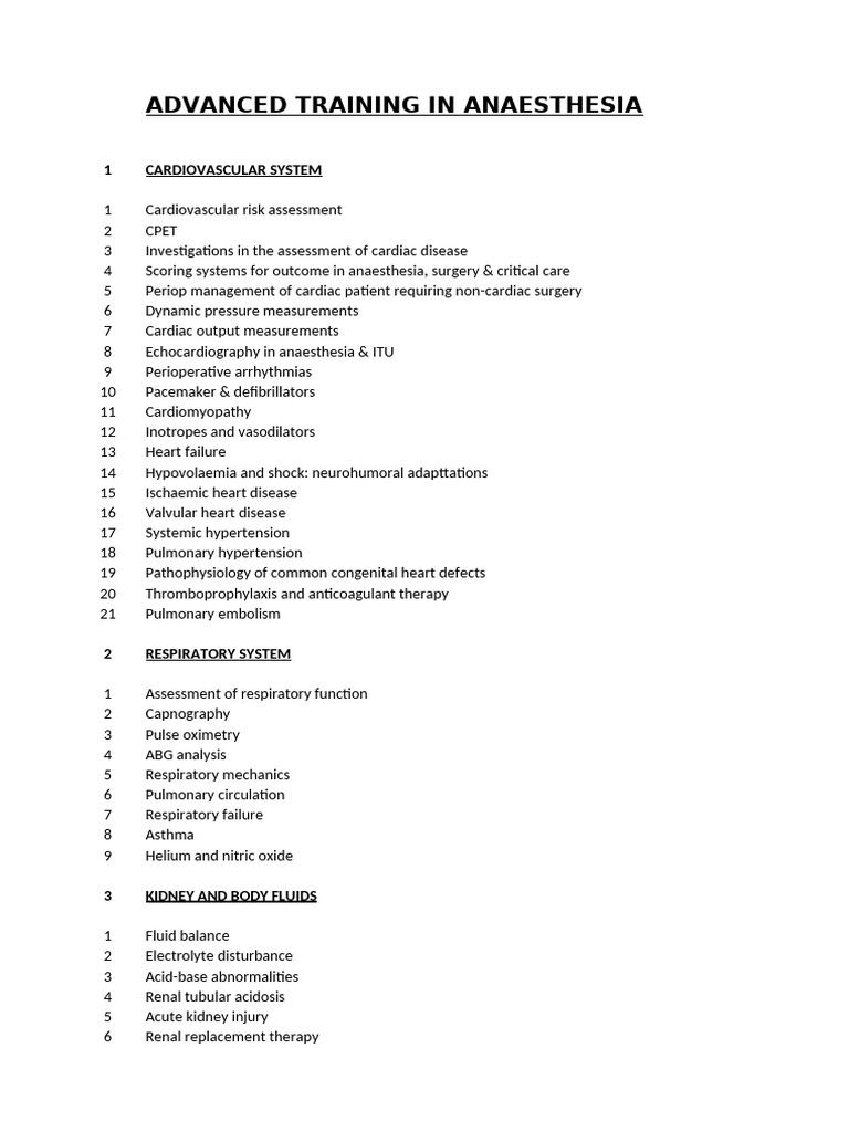 Final Frca Revision | PDF