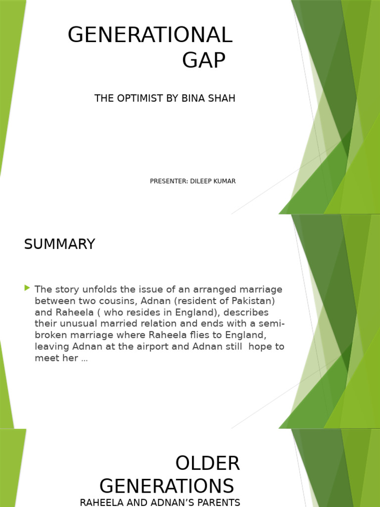 Generational Gap | PDF