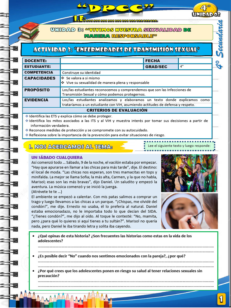 4° DPCC - Actv.03-Unid.3 2023 | PDF