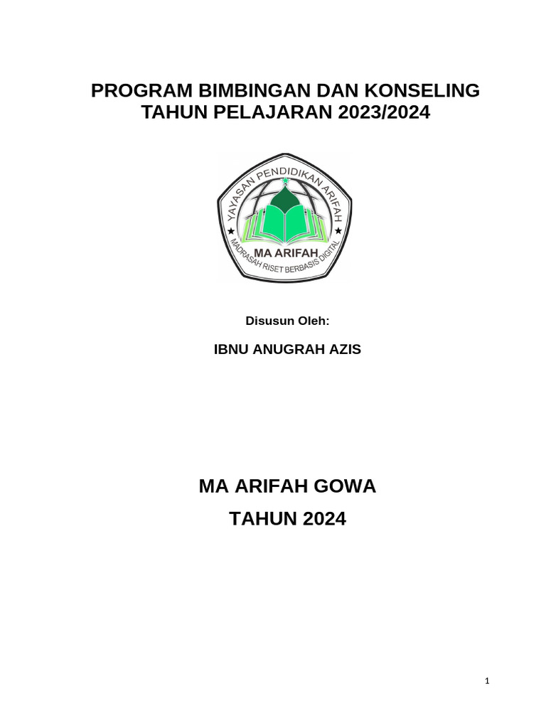 Program BK Merdeka Belajar | PDF