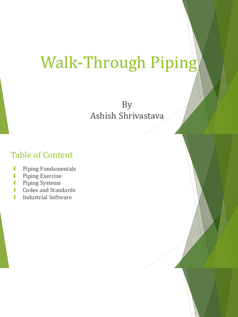 Walk Through Piping | PDF